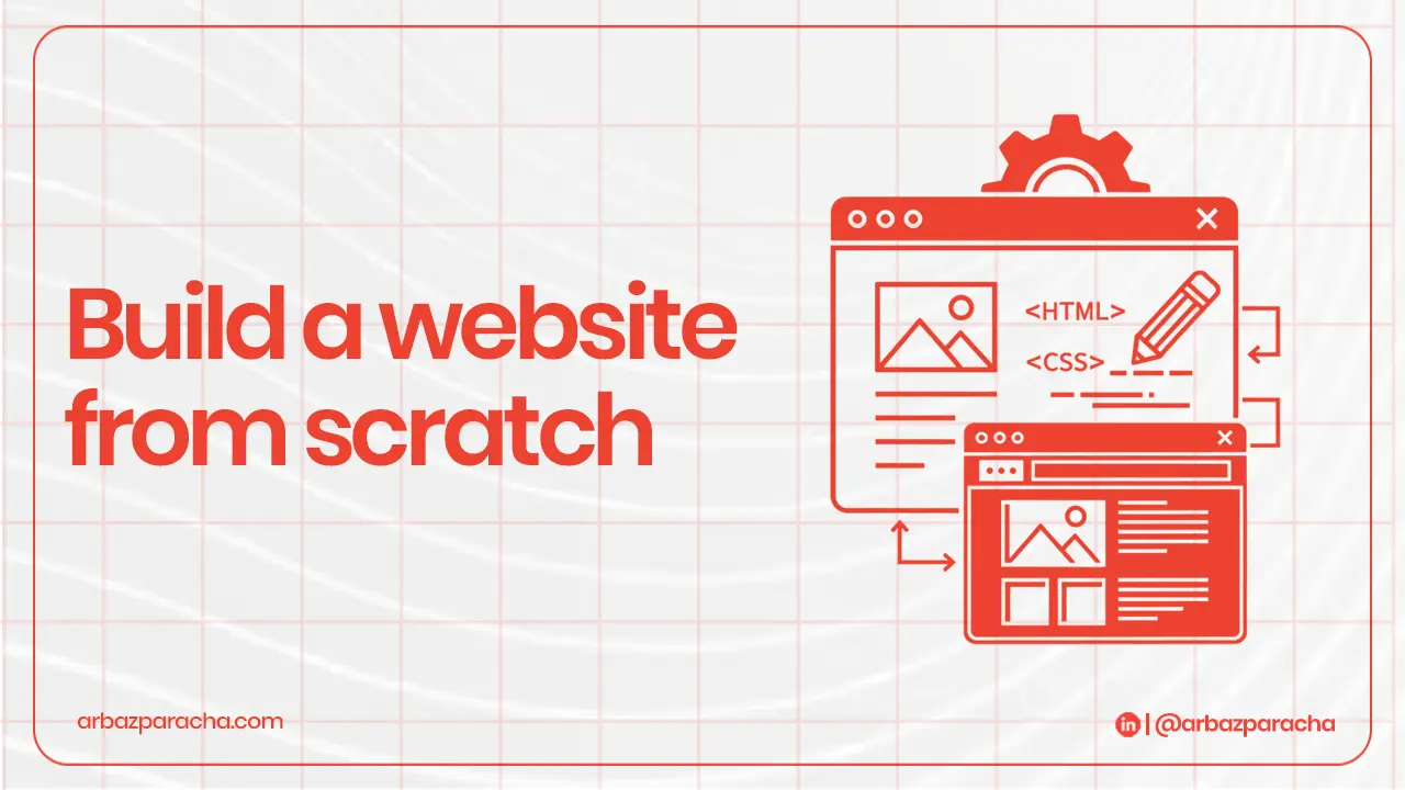 2026 Beginners Guide to Build a Website from Scratch - Arbaz Paracha